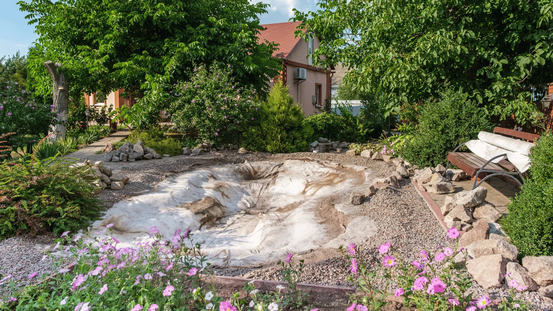 How To Install Geotextile Fabric For Pot Plants